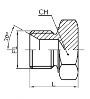 Meccanica Cosio SNC | ProductsProducts > Caps for closed > Male plug ...